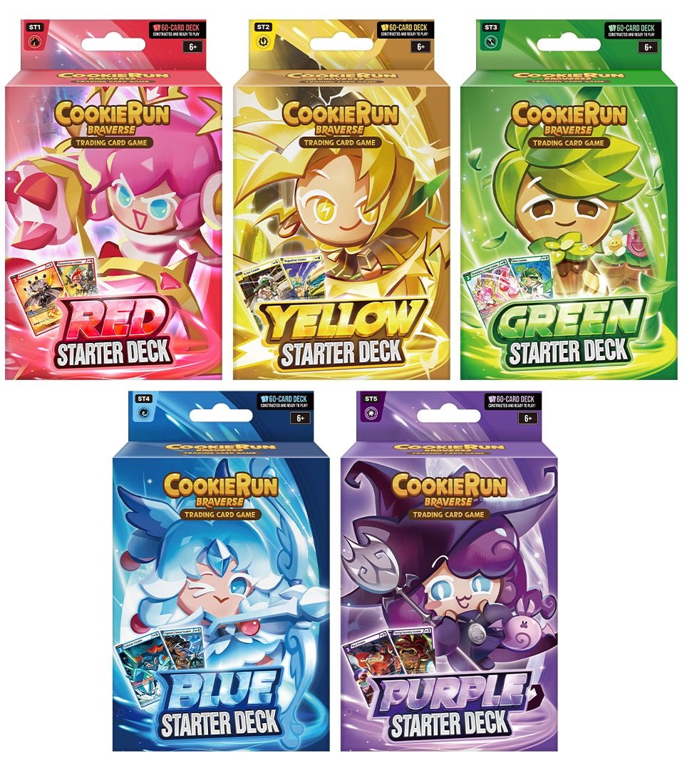 CookieRun TCG Brave Beginning Starter Decks