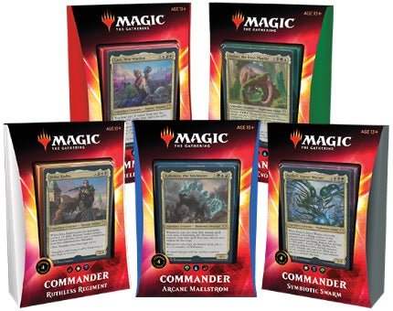 Magic The Gathering Ikoria Commander Decks