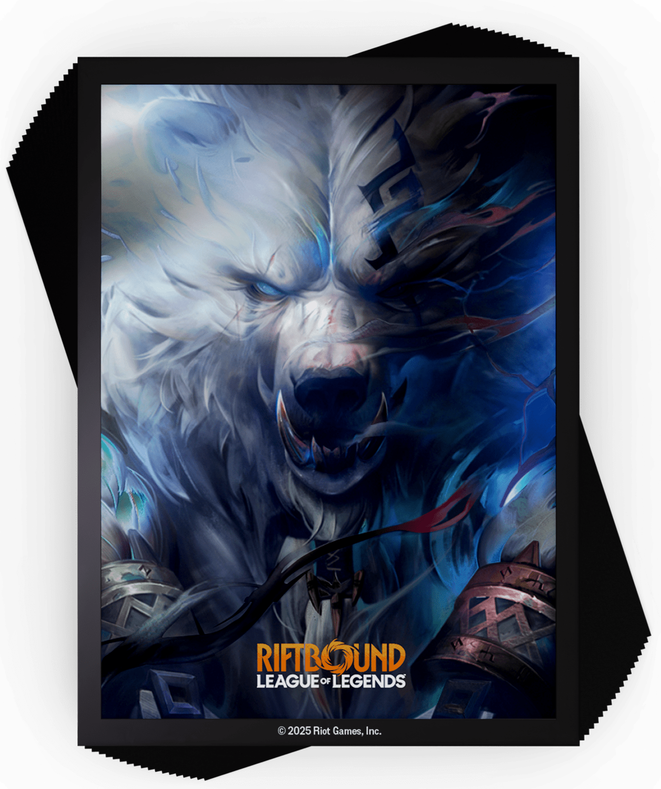Riftbound League of Legends TCG Origins Art Sleeves Volibear 100CT